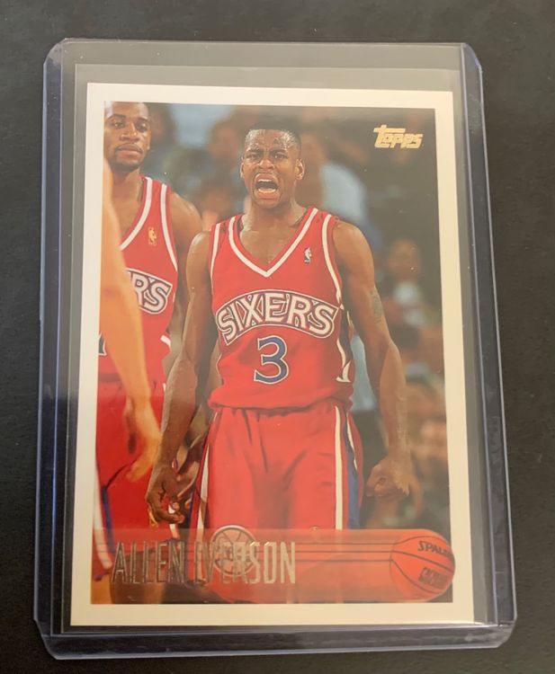 NBA Allen Iverson Topps Rookie Card | Kaufen auf Ricardo