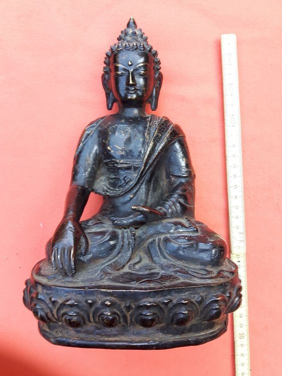 ANTIKER BUDDHA IN LOTUS SITZ (Gebraucht) in Mamishaus für CHF 175 – mit ...