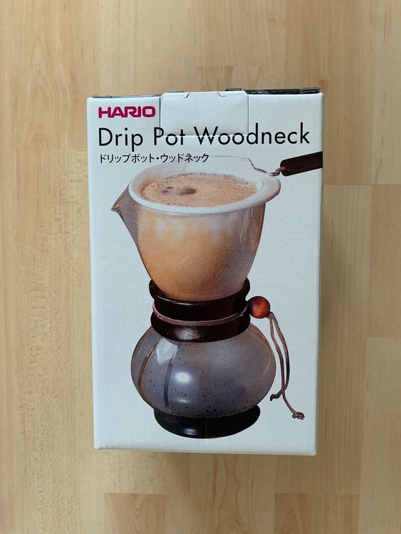 Hario Drip Pot Woodneck 240ml (Neu und originalverpackt) in Watt für ...