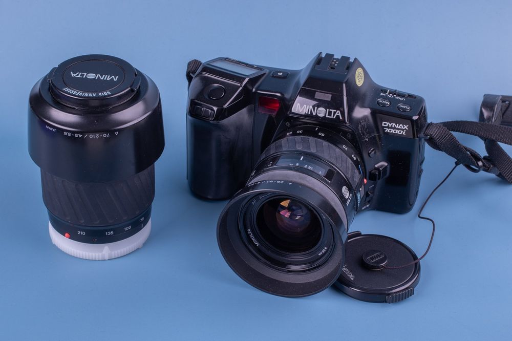 Minolta 7000i Set mit 3 Objektiven (Gebraucht) in Chur für CHF 30 – mit ...