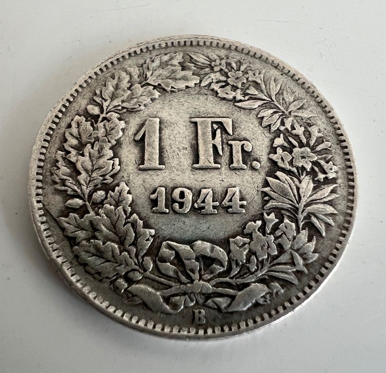 1 Franken 1944. sehr schön erhalten | Kaufen auf Ricardo