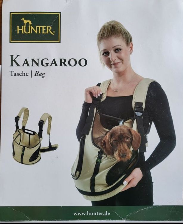 Kangaroo-Tasche HUNTER zum Tragen kleiner Hunde/Welpen (Gebraucht) in ...