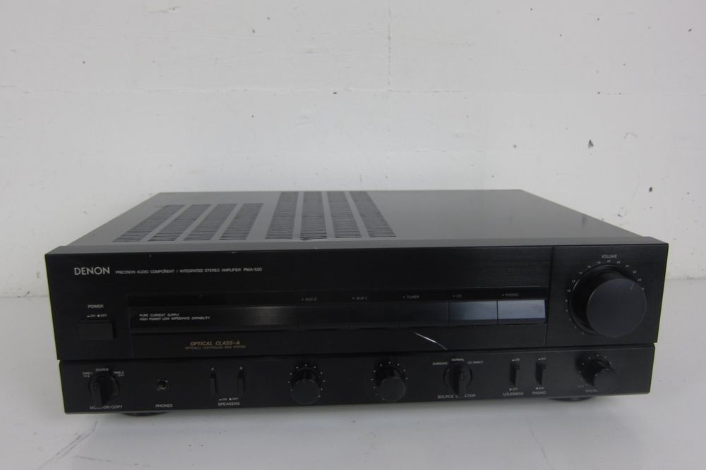 DENON PMA-520A, Optical Class A kräftiger Verstärker 2x 110 (D'occasion ...