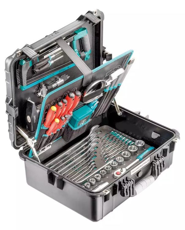 technocraft PP Werkzeugkoffer PRO CONSTRUCTION IP65 152-tlg. (Neu und ...