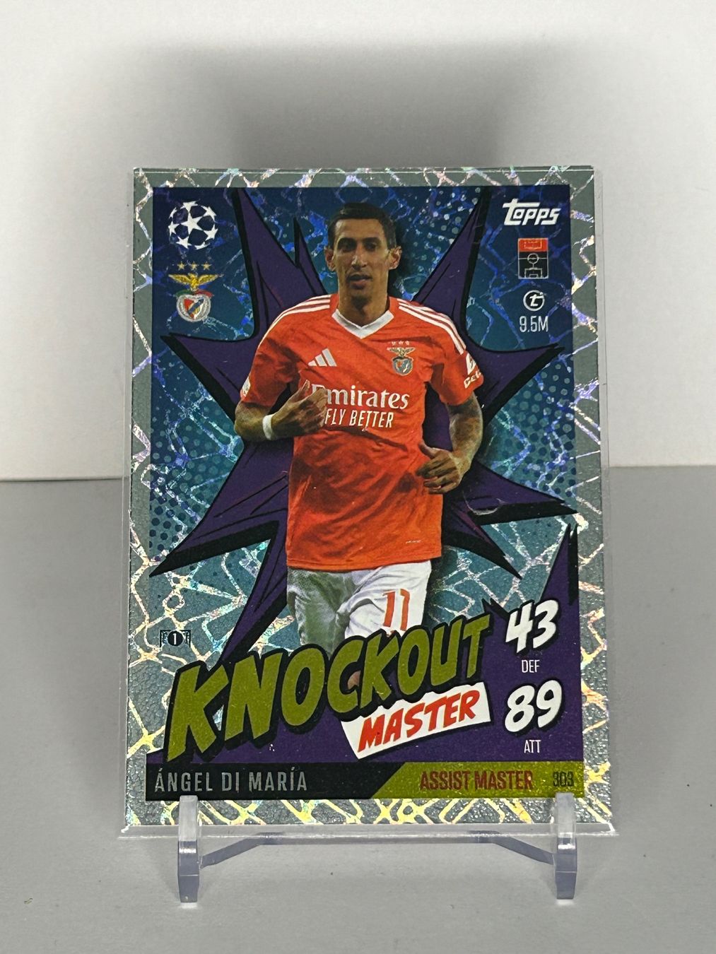 Topps Match Attax Knockout Master Karte Àngel di Maria (Neu (gemäss ...