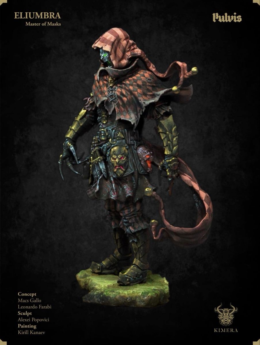 KIMERA Models ELIUMBRA Master of Masks Pulvis Miniature! (Neu (gemäss ...