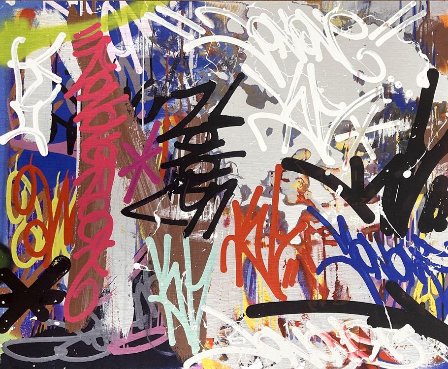 JonOne "Sound Off" 2023, Street art, Graffiti art (Neuf avec emballage ...