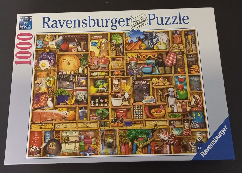 RAVENSBURGER *KÜCHENREGAL - PUZZLE* VOLLST. MIT 1000 TEILEN | Kaufen ...
