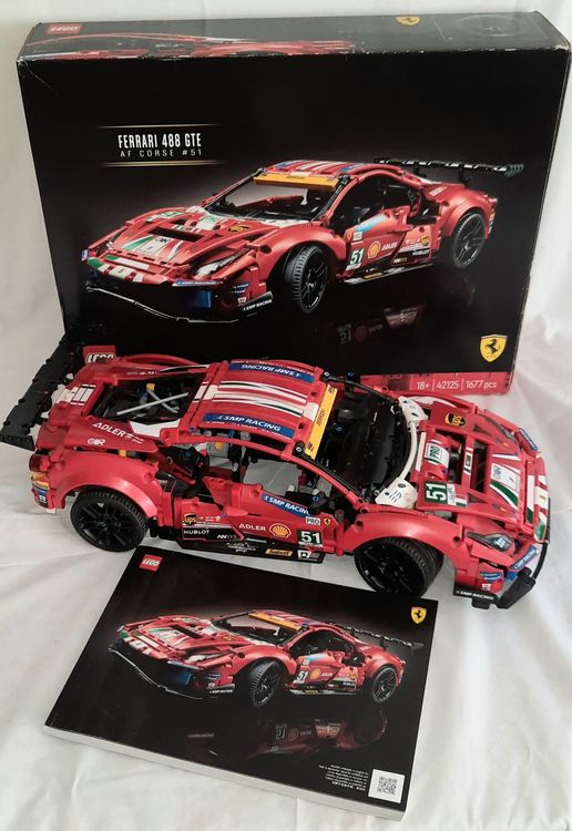 LEGO Technik 42125 - Ferrari 488 GTE AF Corse | Kaufen auf Ricardo
