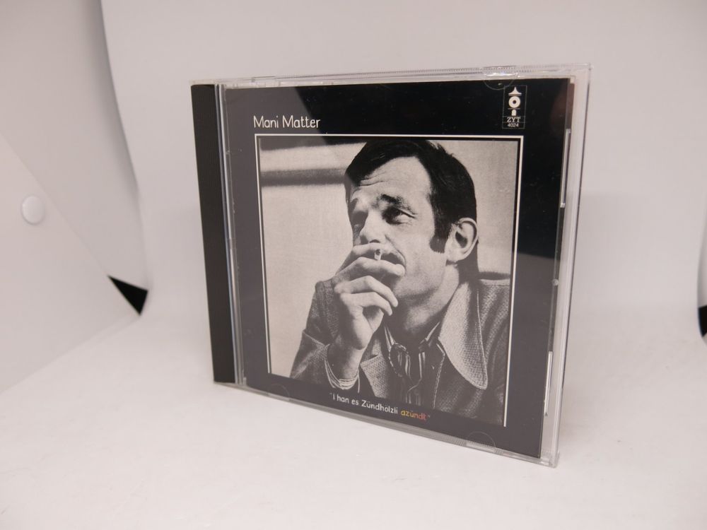 CD: Mani Matter – I Han Es Zündhölzli Azündt (Gebraucht) in Ernetschwil ...