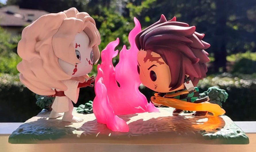 Figurine POP 1034 - Tanjiro vs Rui (Gebraucht) in Onex für CHF 10 – mit ...