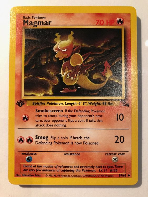 Magmar 1st Fossil - MINT - ab 1.- (Gebraucht) in Giubiasco für CHF 8.2 ...