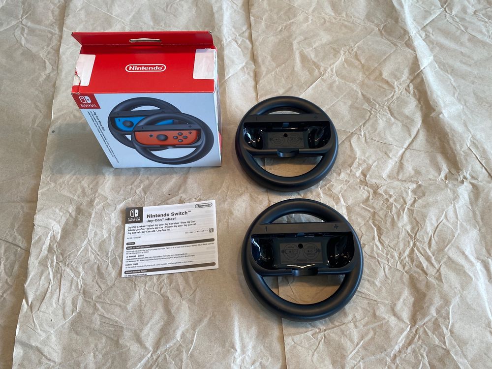 Nintendo Switch Joy-Con Wheel Pair (Gebraucht) in Rüschlikon für CHF 5 ...