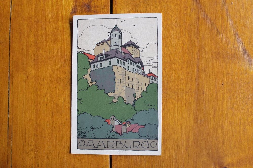 Steindruck-AK Aarburg, Schloss (Gebraucht) in Oftringen für CHF 6 – mit Lieferung auf Ricardo kaufen