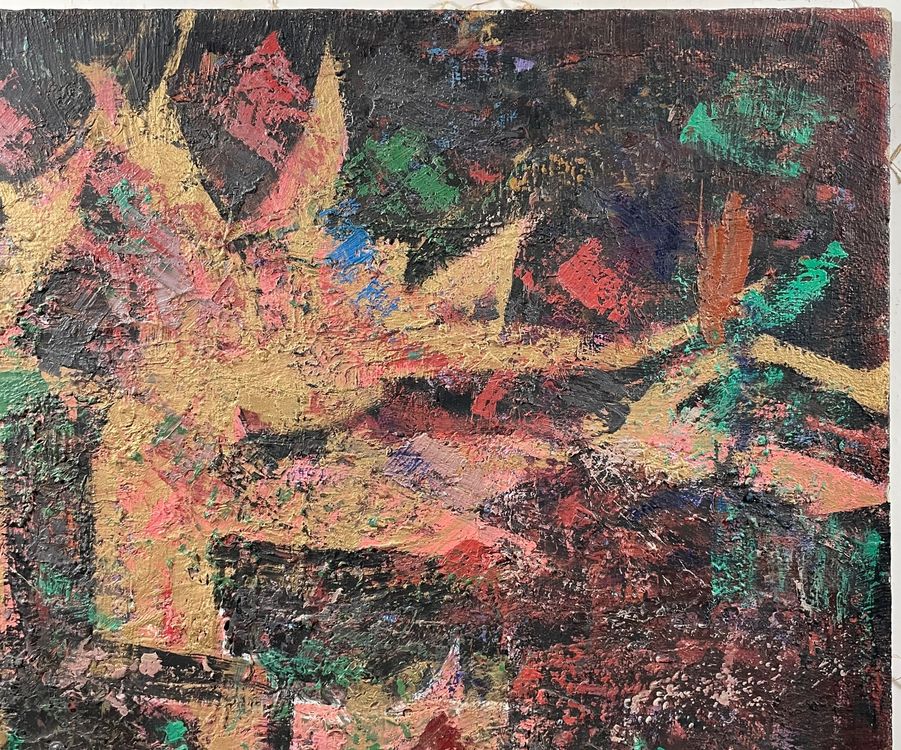 Andre Brechet (1921-1993) Gemälde grosses Gemälde (Gebraucht) in Root für CHF 65 – mit Lieferung ...