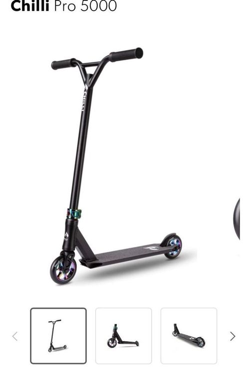 Chilli Pro Scooter 5000, Schwarz *NEU, originalverpackt* | Kaufen auf ...