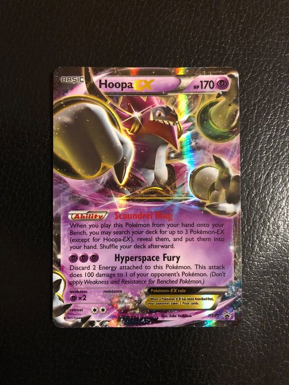 Hoopa EX Promo XY71 Black Star Ab 1 (Gebraucht) in Paradiso für CHF 5 ...