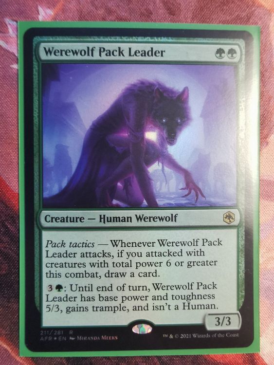 Werewolf Pack Leader FOIL (R0211) Magic the Gathering (Gebraucht) in ...
