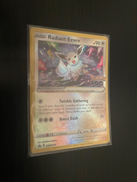 Radiant Eevee / Evoli Promo - SWSH230 - Pokemon Go Englisch | Kaufen ...