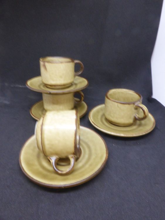 Langenthal décor Sahara 4 tasses et soucoupes à mocca (Gebraucht) in ...