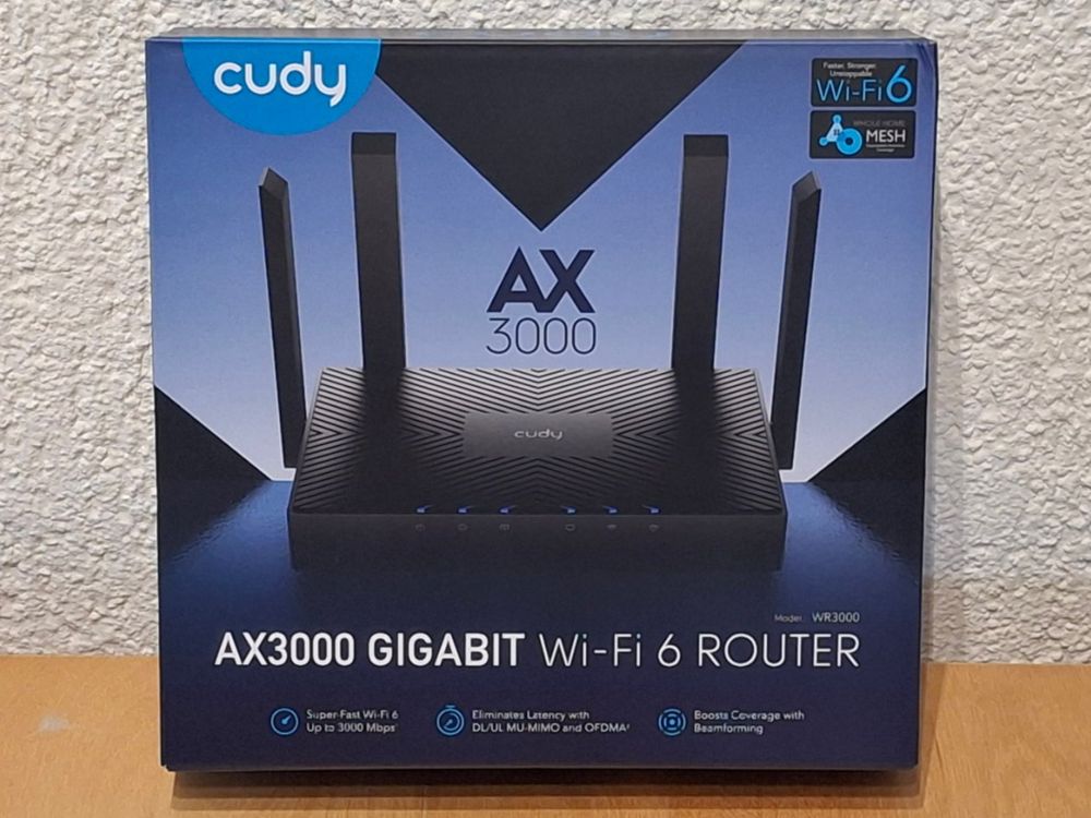 Cudy AX3000 Gigabit Wi-Fi 6 Mesh Router (Gebraucht) in Les Bois für CHF ...