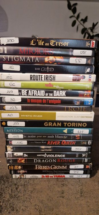 Lot de 20 films DVD (Neu (gemäss Beschreibung)) in Onex für CHF 3 – mit ...