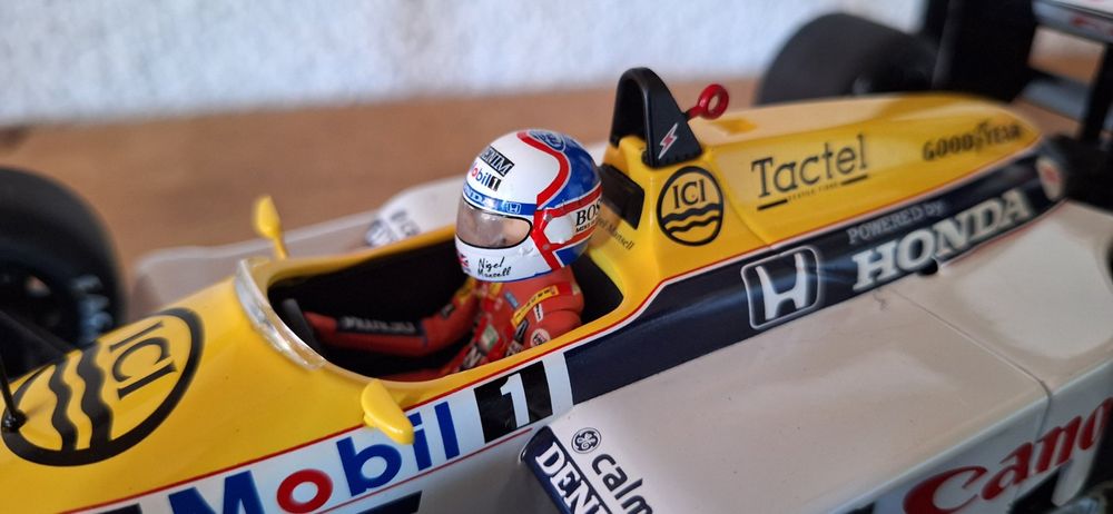 Williams FW11 Honda Nigel Mansell F1 Model Car Group1:18 (Neu und ...