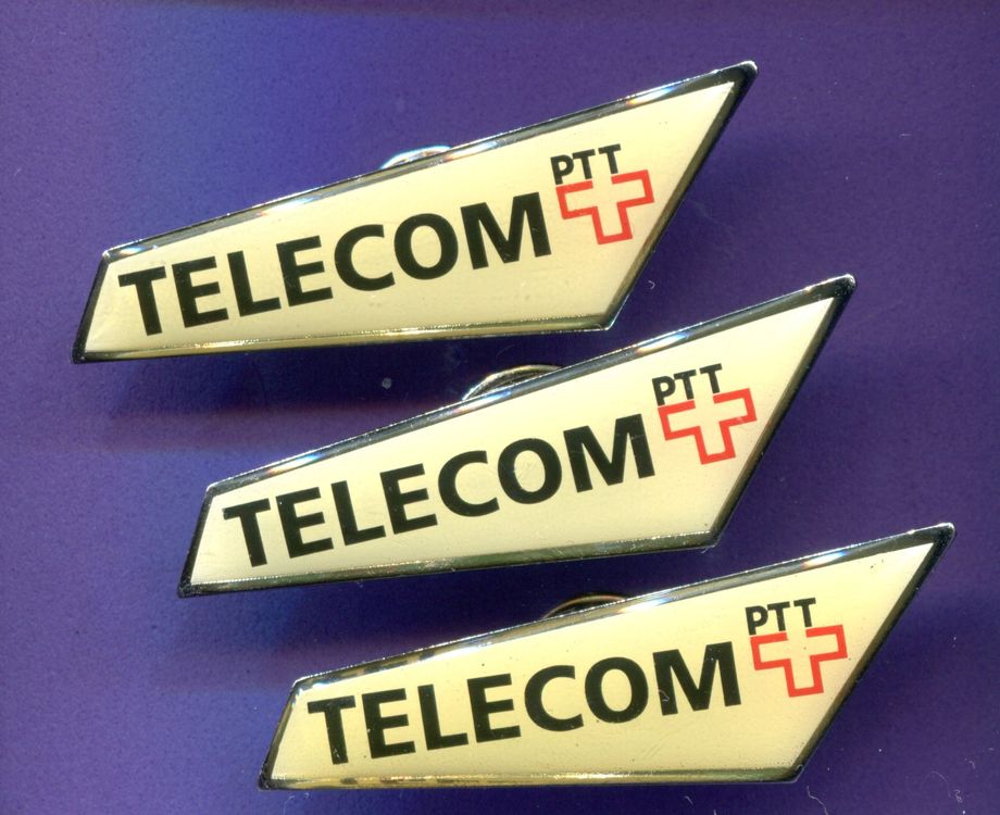 3 Pins PTT TELECOM (Gebraucht) in Winterthur für CHF 1 – mit Lieferung ...