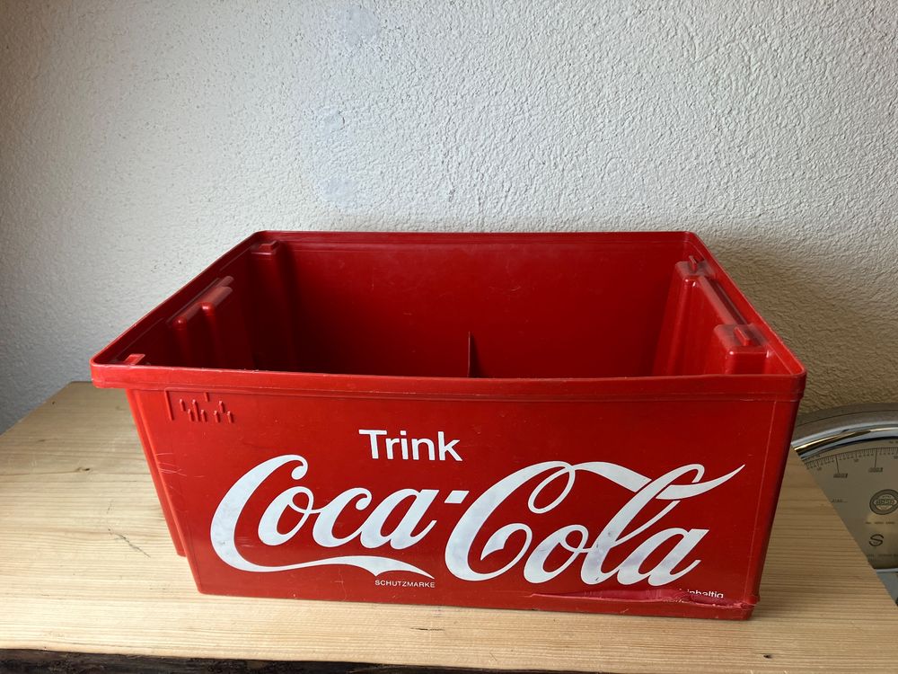 Coca Cola Plastik Box Coke Vintage Kiste 40x30x17cm (Gebraucht) in ...