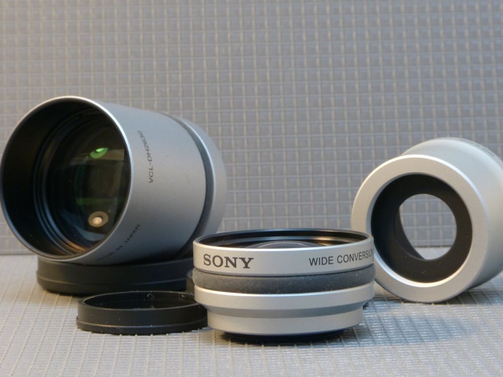 Sony VCL-DH0730 Weitwinkel mit Adapter +Sony VCL-DH2630 Lens | Kaufen auf Ricardo