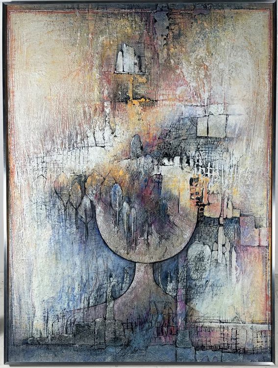 Verena Lutz (1932) Grosse Intressante Mischtechnik, Signiert (Gebraucht) in Root für CHF 24 ...