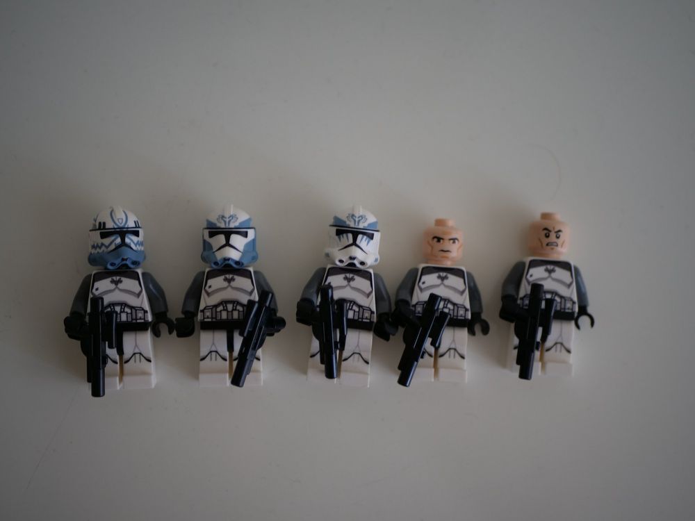 Custom LEGO Star Wars Wolf Pack (5 Minifigures) (Gebraucht) in Morlon ...