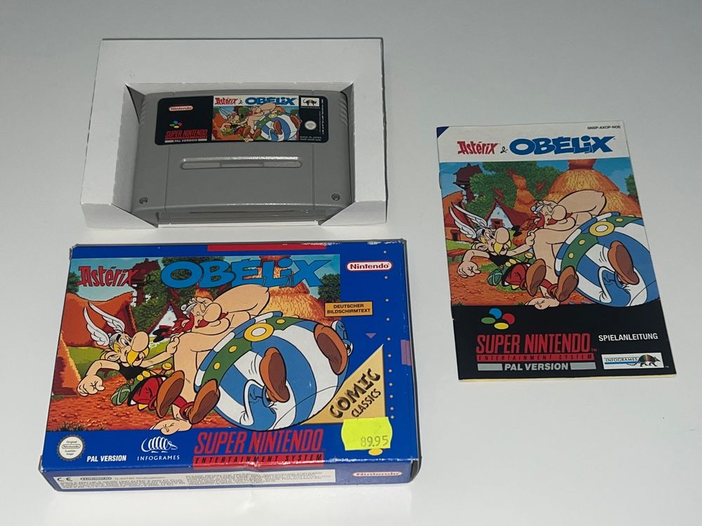 Super Nintendo (SNES) Spiel - Asterix & Obelix (OVP) | Kaufen auf Ricardo