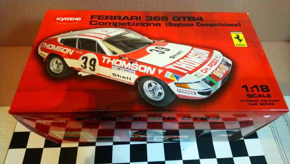 1:18 Kyosho Ferrari 365 GTB4 | Kaufen auf Ricardo