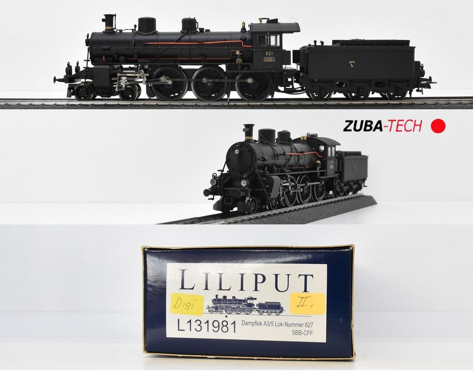 Liliput L131981 Dampflok A 3/5 SBB H0 GS Digital mit OVP (Gebraucht) in St. Gallen für CHF 172 ...