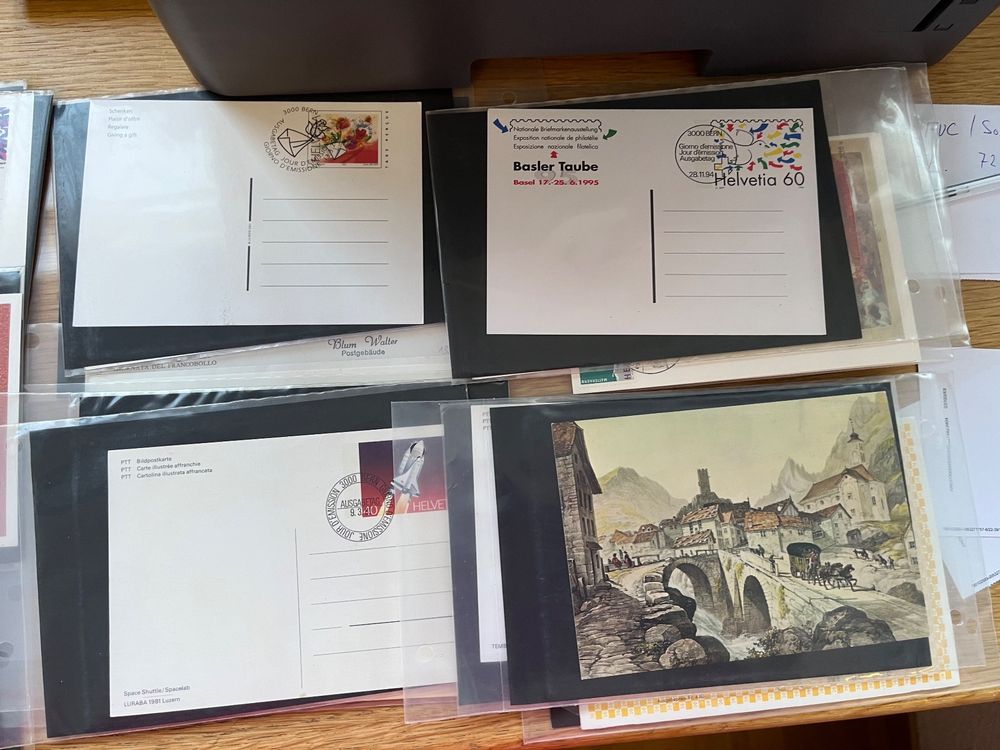 Album mit 70 FDC/Sonderstempel/Maximumkarten 60er-80er Jahre (Gebraucht) in Murgenthal für CHF 5 ...