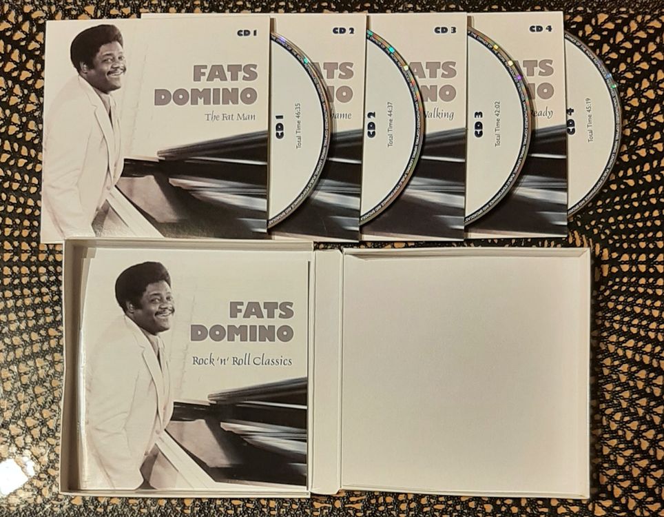 Fats Domino - 80 Original Classics, USA Rock'n'Roll 4CD Box (Gebraucht ...