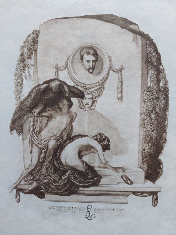 Exlibris Franz von Bayros - Heliogravur | Kaufen auf Ricardo