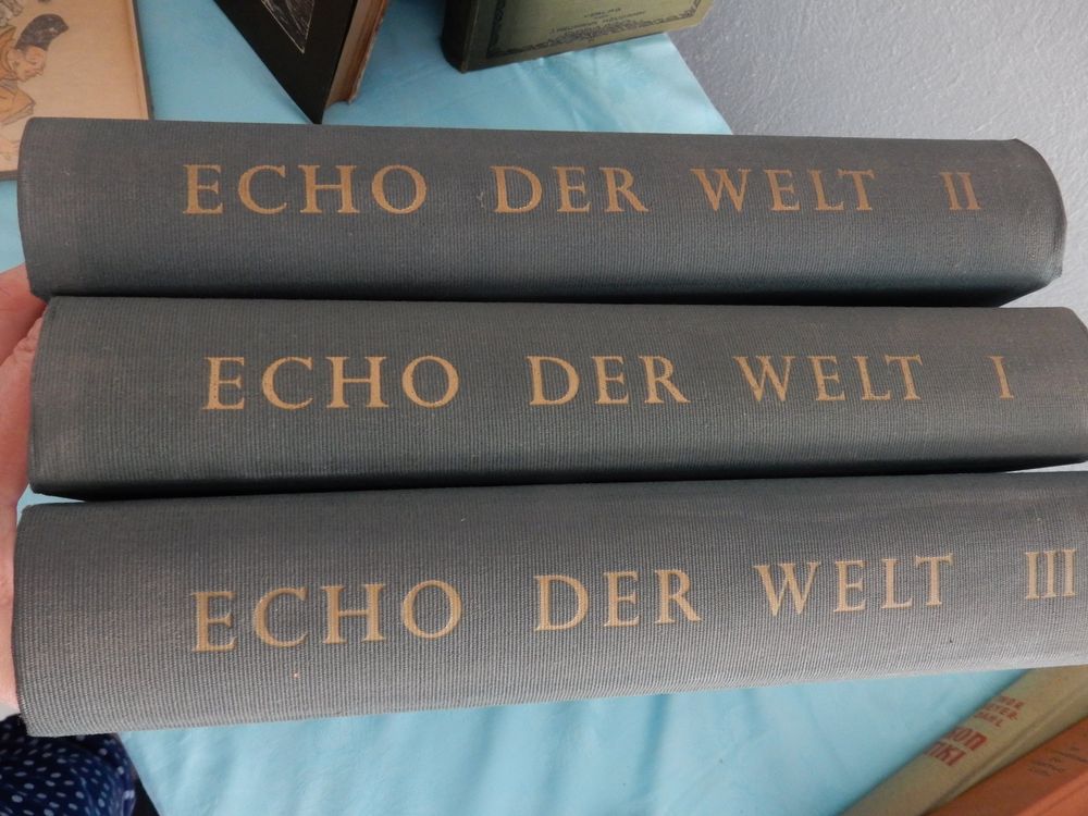antike Bücher: Echo der Welt 3 Bände - Geschichte und Kultur (Gebraucht ...
