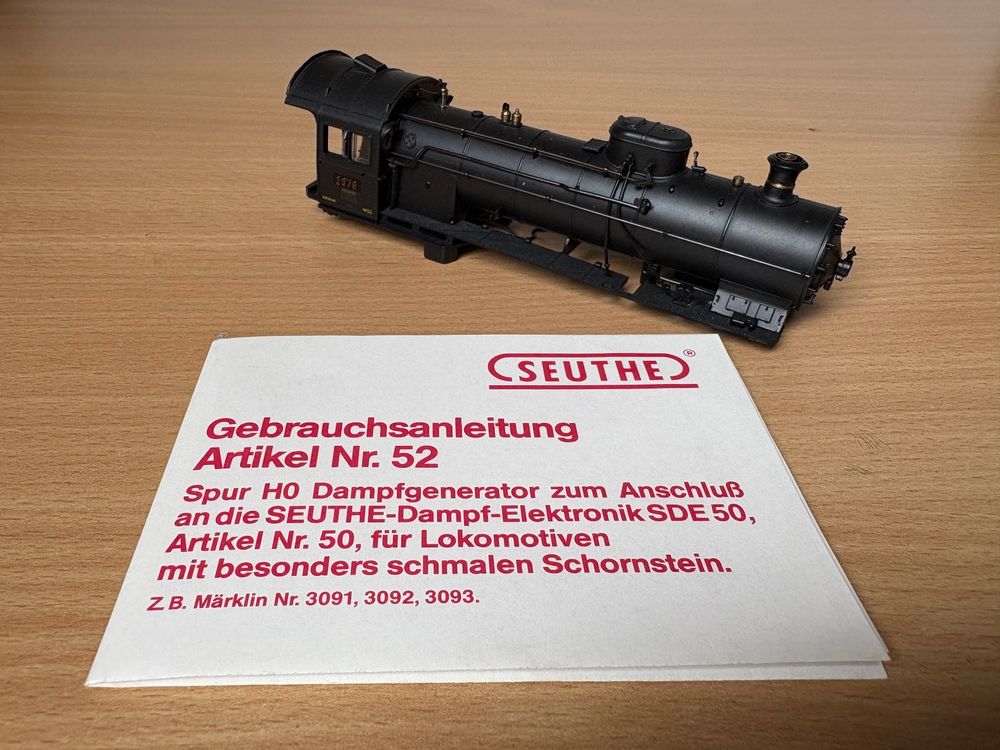 Roco C 5/6 SBB Kessel/Führerhaus mit Seuthe Dampfgenerator (Gebraucht ...