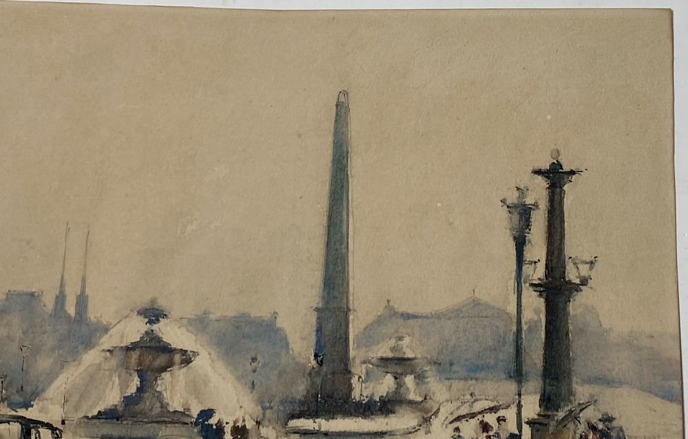 Strassenszene Paris Aquarell unleserlich signiert (Gebraucht) in Root für CHF 67 – mit Lieferung ...