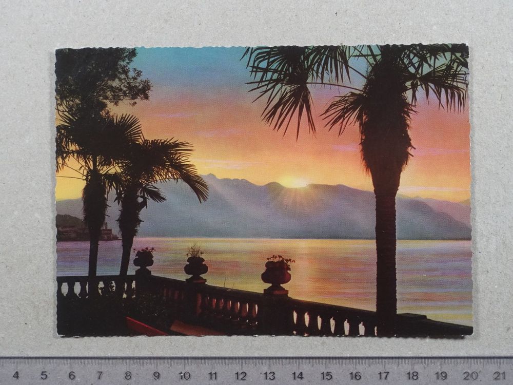 Lago Maggiore, tramonto del sole, Sonnenuntergang, 1970 | Kaufen auf Ricardo