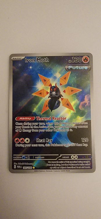 Carte Pokémon Iron Moth (Full Art) (Neu (gemäss Beschreibung)) in ...