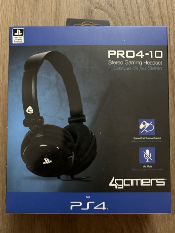 Stereo Gaming Headset / Pro4-10 / PS4 und andere - AUX 3.5mm (Neu und ...