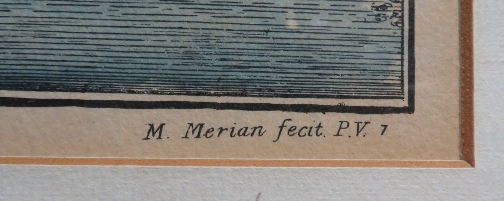 Orig Stich Kt. Bern Thun von Matthäus Merian (1593 - 1650) | Kaufen auf Ricardo