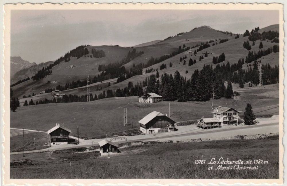 Col des Mosses - Restaurant + Skilift Lécherette (Gebraucht) in ...