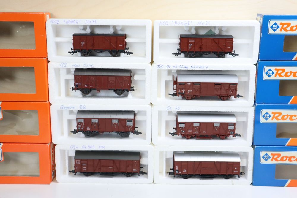 ROCO 8 x Güterwagen Set H0 - Neupreis: 160.- (Gebraucht) in Winterthur ...