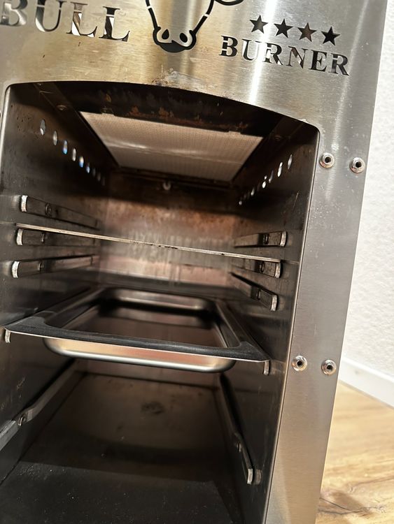 Germatic BBQ Gasgrill 800° Bull Burner Edelstahl Steakgrill (Gebraucht ...