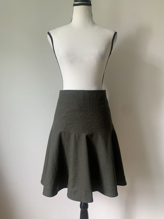 COS Rock aus Wolle grün Gr. 34 Jupe Herbst Winter (Neu (gemäss ...