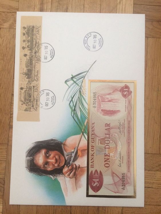 Banknotenbrief Guyana | Kaufen auf Ricardo
